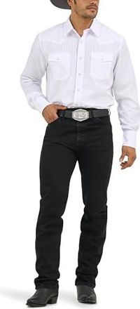 Wrangler Silver Edition Jean Slim fit pour Homme, Noir délavé., 32W x 30L