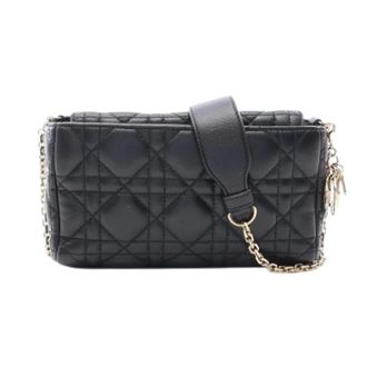 Dior Sac bandouli&egrave;re vintage Pre-owned - Femme - Pre-owned - Noir - Taille: ONE Size