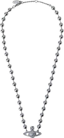Vivienne Westwood Femme, Accessoires, Gris, Taille: ONE Size Thames Mini Relief Choker