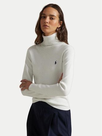 Polo Ralph Lauren Rollkragenpullover 211959287003 Wei&szlig; Regular Fit