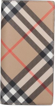 Burberry Check Continental Wallet
