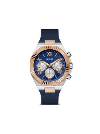 Guess Co montre Equity 44 mm - Bleu
