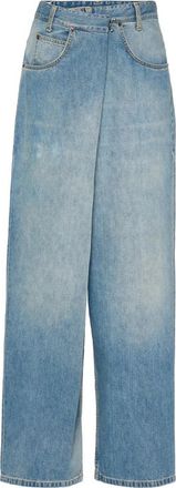 Maison Margiela Wrap-front Denim Jeans