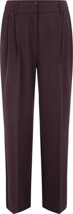 Zero Damen Stoffhose mit B&uuml;gelfalte 30 Inch 42, Chocolate Plum
