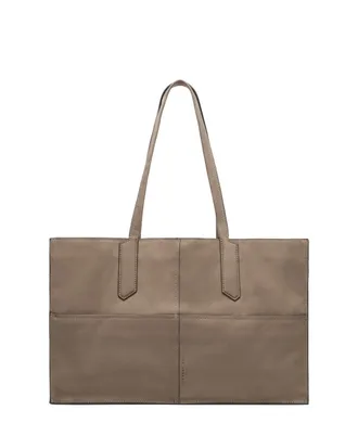 Liebeskind Berlin Shopper L AMY Vegan Suede neutral grey