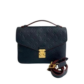 Louis Vuitton Pre-owned Cuir sacs-louis-vuitton - Femme - Pre-owned - Bleu - Taille: ONE Size