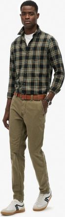 Superdry Pantalon chino style utilitaire - Vert ciboulette
