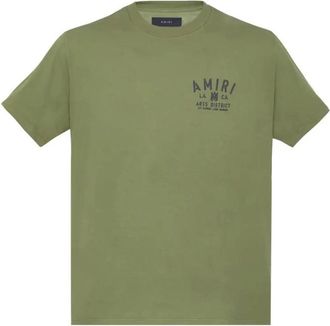 Amiri Homme, Tops, Vert, Taille: M Stencil Tee