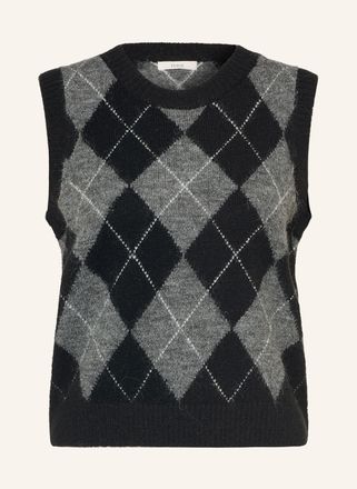 Yerse Yerse Pullunder Diamond schwarz