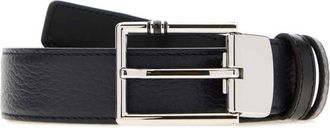 Montblanc Montblanc, Homme, Accessoires, Bleu, Taille: ONE Size Meisterst&uuml;ck Reversible Leather Belt