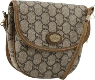 Gucci Sac bandouli&egrave;re vintage doccasion - Femme - Pre-owned - Beige - Taille: ONE Size