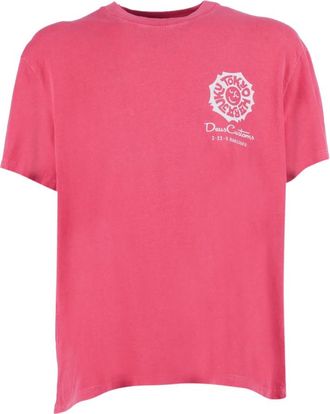Deus Homme, Tops, Rose, Taille: S Tokyo Address Tee