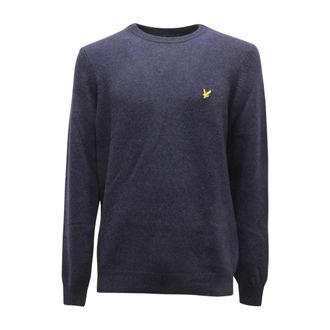 Lyle & Scott Homme, Pulls, Bleu, Taille: M Kn921Vf Pull en m&eacute;lange de laine