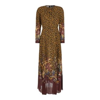 Etro Langes Kleid - - Dresses - Damen - Braun - S