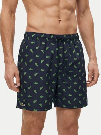 Lacoste Badeshorts MH1851 Dunkelblau Regular Fit