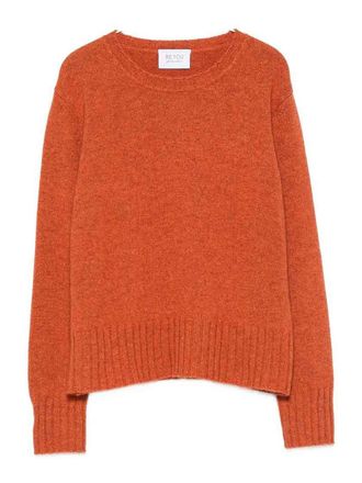 Be You Rundhalspullover - Orange