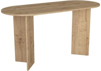 Vente-Unique Vente-unique - Bureau console - Coloris : Naturel clair - topania