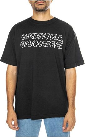 Obey Homme, Tops, Noir, Taille: S T-shirt &agrave; Col Rond