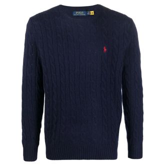 Ralph Lauren Cable-knit Pony-motif Sweater