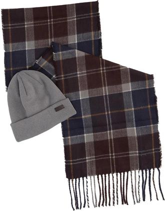 Barbour T&uuml;cher & Schals - Scarfs Midnight Oak - Gr. unisize - in Braun - f&uuml;r Damen