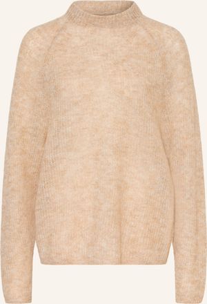 HUGO BOSS Pullover Fewena Mit Alpaka beige
