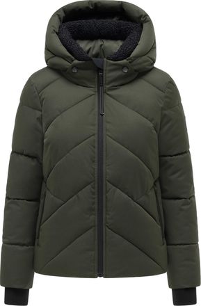 Marikoo Damen Winterjacke Shinamii mit Teddyfutter