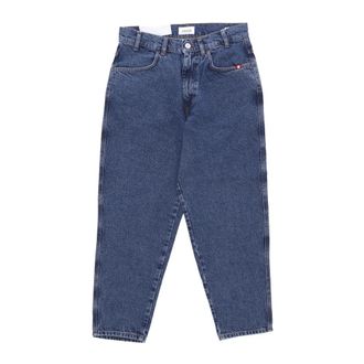 Amish Stone Wash Wide Leg Jeans - - Jeans - Herren - Blau - W28