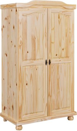 MID.YOU Mid.you Dreht&uuml;renschrank Interlink Genf, Kiefer, Kiefer, 4 F&auml;cher, 104x180x56 cm, Blauer Engel, BQ - B&uuml;ndnis f&uuml;r Qualit&auml;t, Made in Germany, Schlafzimm