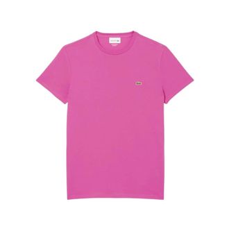 Lacoste T-Shirt Mezza Manica - - Tops - Herren - Rosa - M