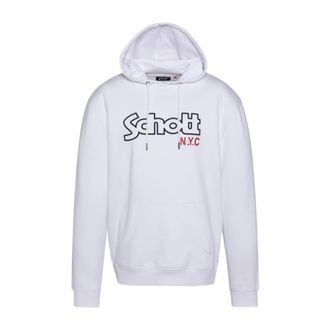 Schott NYC Schott Nyc, Herren, Sweatshirts & Hoodies, Wei&szlig;, MGr&ouml;&szlig;e