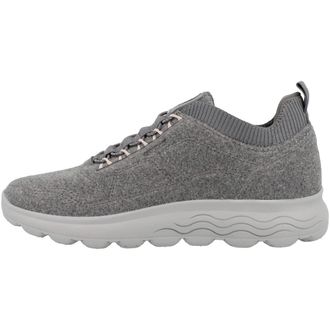 Geox Mädchen D Spherica Sneakers, Anthrazit, 39 EU