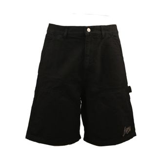 Barrow Canvas Bermuda mit 3D-Druck - - Shorts - Herren - Schwarzk - W30