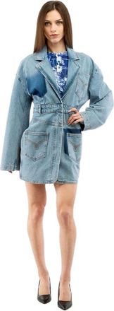 Moschino Femme, Robes, Bleu, Taille: 36 FR Robe Courte