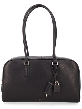 Tom Ford Leather Shoulder Bag - Black