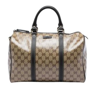 Gucci Sac Boston Pre-owned - Femme - Pre-owned - Beige - Taille: ONE Size
