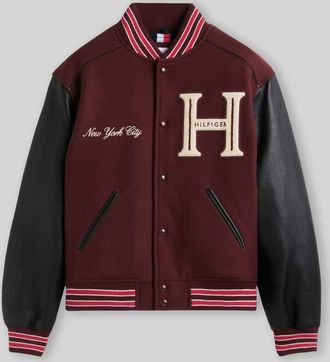 Tommy Hilfiger College-Jacke mit New York City Stickerei