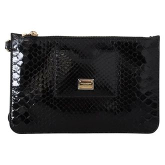 Dolce & Gabbana Pre-owned Cuir petite-maroquinerie - Femme - Pre-owned - Noir - Taille: ONE Size