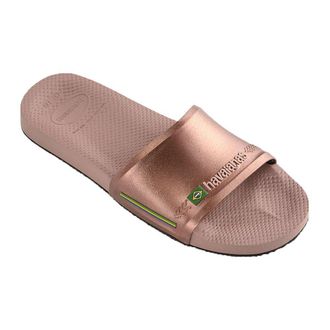 Havaianas Men Old Slide Brasil, 6/7 UK, Crocus Rose Golden Blush, 11/12 UK
