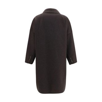 Brunello Cucinelli Cashmere Coat - Brown