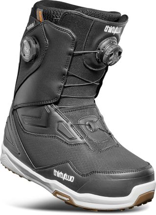 Thirty Two TM-2 Double Boa Snowboardstiefel - Snowboardstiefel mit Dual-Zonen-Schn&uuml;rung & griffiger Laufsohle - Schwarz - Gr&ouml;&szlig;e 42