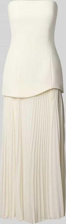 Gina Tricot Midikleid in Plissee-Optik mit Viskose-Anteil