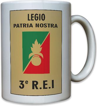 Copytec 3e R&eacute;giment &eacute;tranger dinfanterie Frankreich Fremdenlegion - Tasse 11834