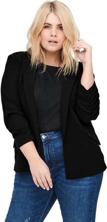 Only Carmakoma Damen Carcarolina Diana 3/4 Tlr Blazers, Schwarz, 42 EU