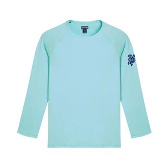 Vilebrequin UV-Schutz Langarm Rashguard Turtle - - Tops - Herren - Blau - XS