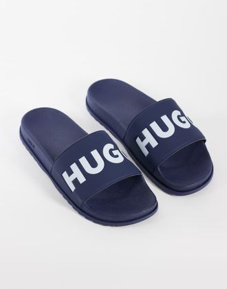 HUGO BOSS HUGO Red - Slider in Dunkelblau