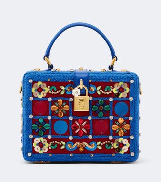 Dolce & Gabbana Verzierte Schultertasche Dolce Box