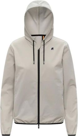 K-Way Homme, Vestes, Beige, Taille: 2XL Journeer Travel Fleece Hooded Jacket