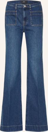 7 For All Mankind Flared Jeans Modern Dojo blau