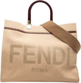 Fendi Damen, Pre-Owned, Beige, ONE SIZEGr&ouml;&szlig;e