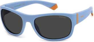 Polaroid unisex, Accessoires, Bleu, Taille: 54 MM Lunettes de soleil 8064/S